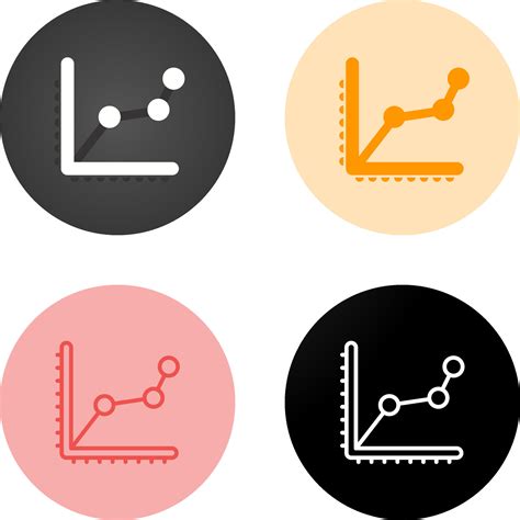 Line Chart Vector Icon 40785602 Vector Art At Vecteezy