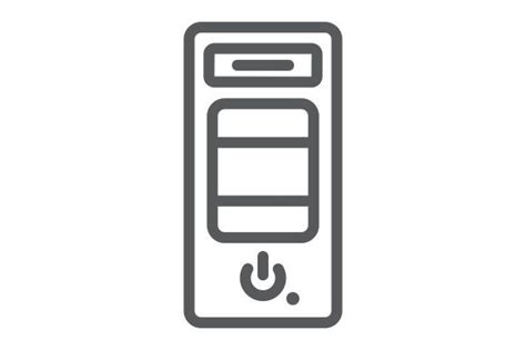 System Unit Line Icon Graphic By Fox Design · Creative Fabrica