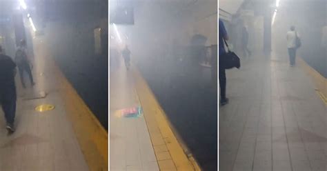 La Línea C Del Subte Estuvo Interrumpida Por La Presencia De Humo En La