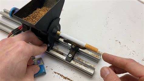 🚬 3d Printed Cigarette Stuffing Machine・ Stl File For 3d Printing And Cnc Machining Laser