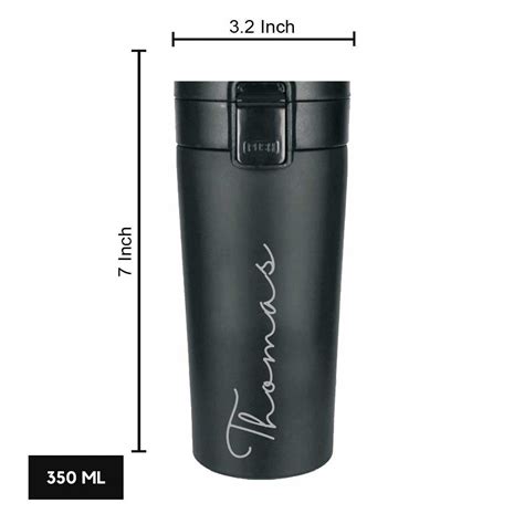 Buy Personalized Travel Coffee Flask Sipper With Name Nutcase