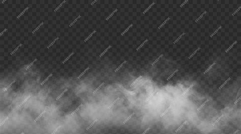 투명 배경 Png Psd에 고립 된 안개 프리미엄 Psd 파일