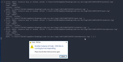 Sometime I Get A Wired Error Message When Running Status Under