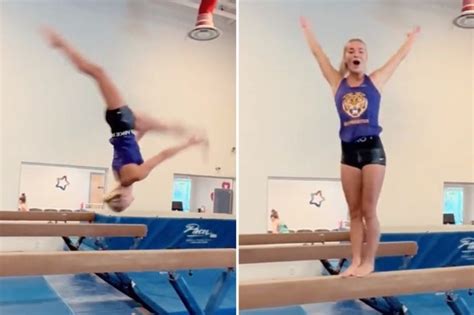 Olivia Dunne Leaves Fans Stunned By Actually Training For Gymnastics As