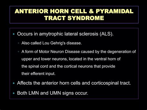Spinal Cord Syndromes Ppsx