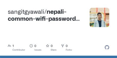 Github Sangitgyawalinepali Common Wifi Password Wordlist