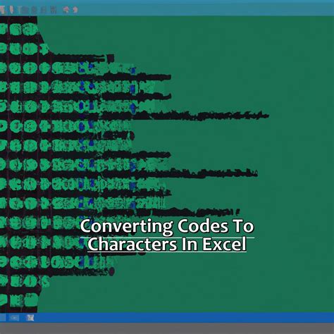 converting codes to characters in excel anders fogh