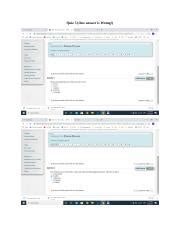 Quiz 5 Docx Quiz 5 One Answer Is Wrong Course Hero