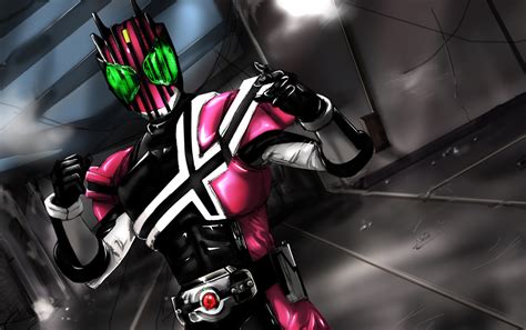 Kamen Rider Decade Kamen Rider And More Drawn By Nof Danbooru