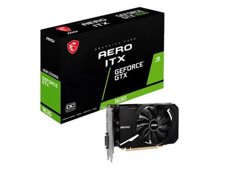 MSI GTX 1630 AERO ITX 4G OC Vs PNY GeForce RTX 3080 12GB UPRISING Triple Fan LHR Graphics Card