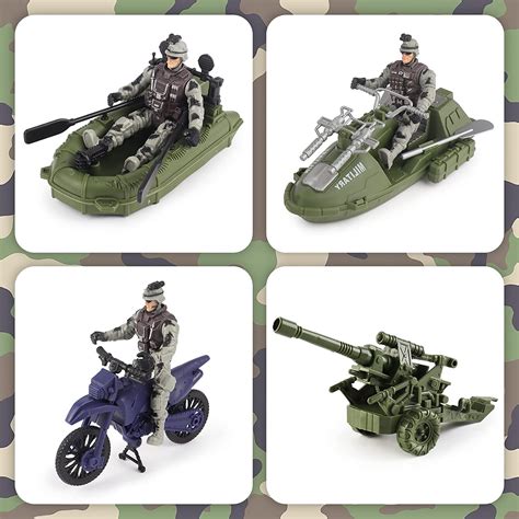 Military Army Play Set Toy Soldiers Military Vehicles Army Toys Action