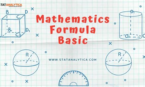 Statistics Math Formulas