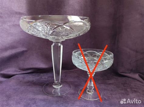 Вазы для фруктов хрустальная СССР купить в Москве Хобби и отдых Авито
