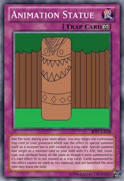 Ygo Custom Card Animation Statue By Kurimaster13 On Deviantart