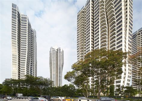 Zaha Hadids Dleedon In Singapore Has Towers With Petal Shaped Plans