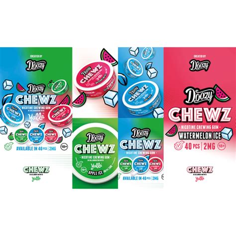 Doozy Chewz Nicotine Gum Bundle Deal E Sheesh
