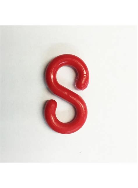 Attachment Nylon S Hook Attachment For Chains Red