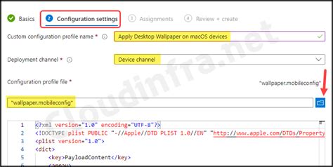 Set Desktop Wallpaper On MacOS Using Intune