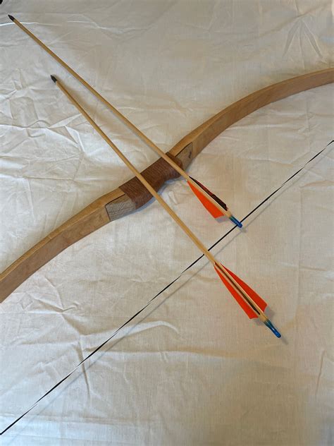 The Hafren—handmade Maple Recurve Bow With Oak Riser Rawhide Backed