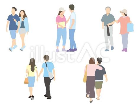 恋人イラスト No 22151556／無料イラスト フリー素材なら「イラストac」