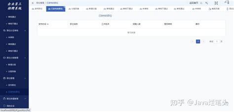 免费开源 基于SpringBoot Vue的求职招聘系统 知乎