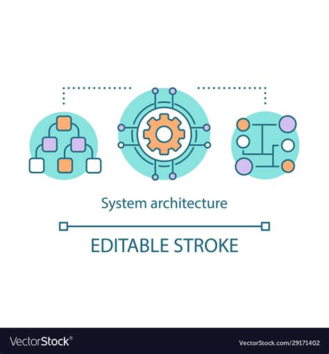 System Architecture Icon