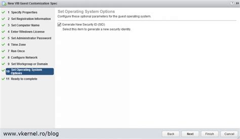 Creating And Using Vmware Guest Customization Specification Adrian Costeas Blog