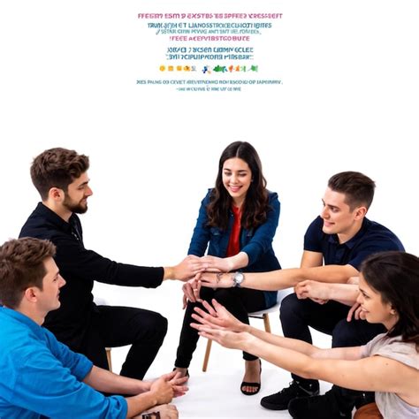 Building Trust Through Teamwork And Collaboration Premium Ai Generated Image