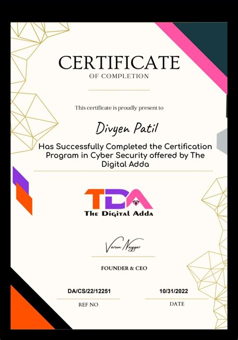 divyen patil on linkedin cyber security thedigitaladda