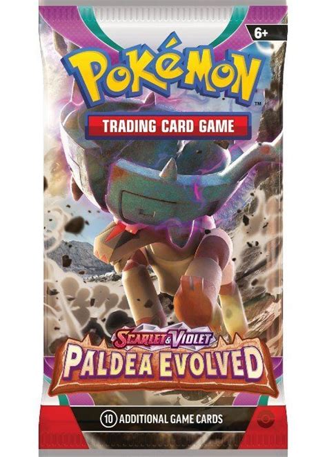 Booster Pack Sv2 Paldea Evolved Pokemonkort På Pokemonsdk