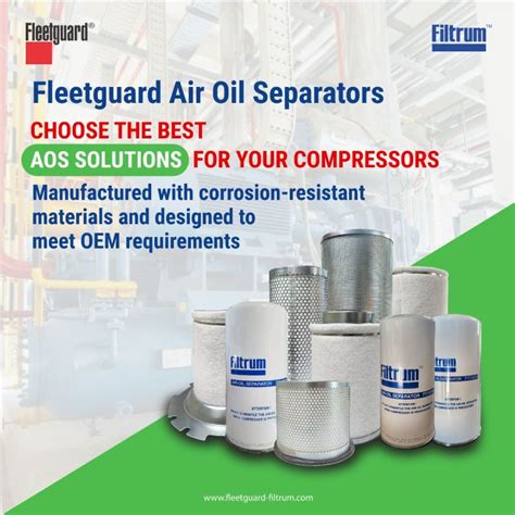 Fleetguard Filters Pvt Ltd On Linkedin Ffpl Airoilseparator