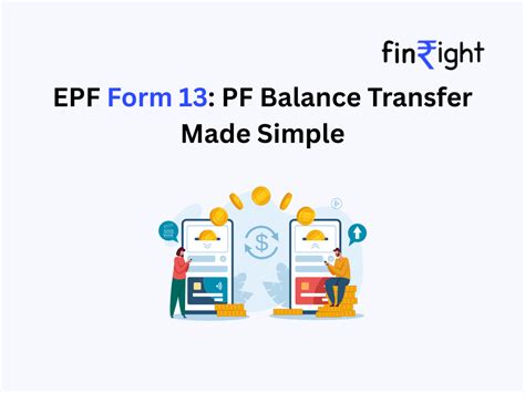 Epf Form 13 Pf Balance Transfer Made Simple
