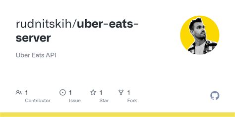 Github Rudnitskihuber Eats Server Uber Eats Api