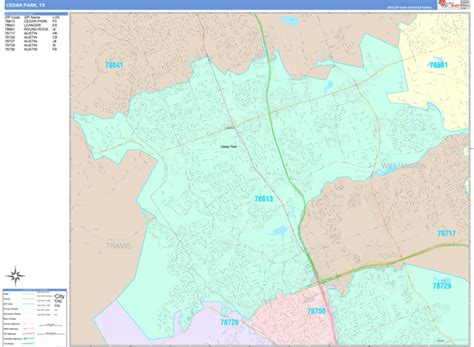 Maps Of Cedar Park Texas