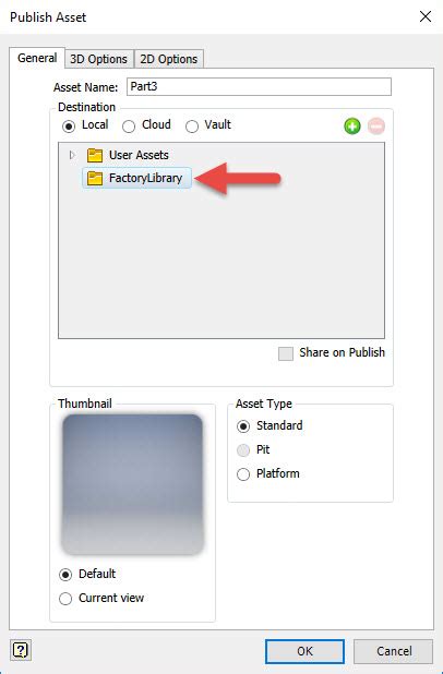 Inventor Error Message Asset Publishing Error Is Shown While Publishing A New Asset