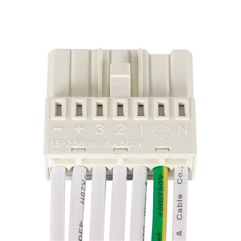 1 5m Connection Cable For LED Trunking Linear Module Retrofit Universal System Ledkia