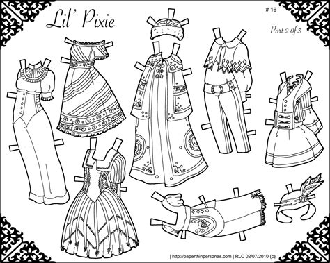 Барби одежды распечатать