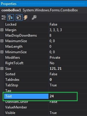 How To Set Text In Combobox In C Geeksforgeeks