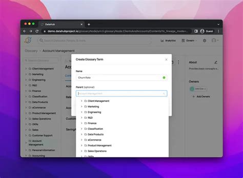 simpler smarter smoother updates to the datahub business glossary