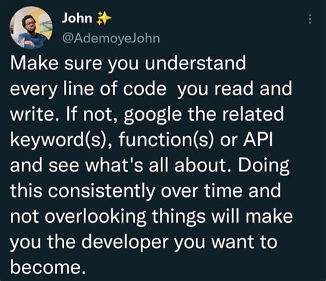 collins olayemi on linkedin as a software developer i remember when i