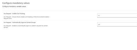 Coe Starter Kit Coe Setup And Upgrade Wizard Env Request