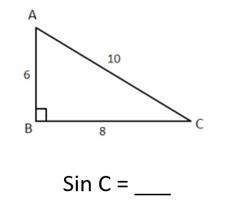 Identifying Trig Ratios Flashcards Quizlet