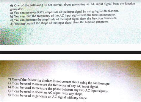 Solved One Of The Following Is Not Correct About Chegg Com