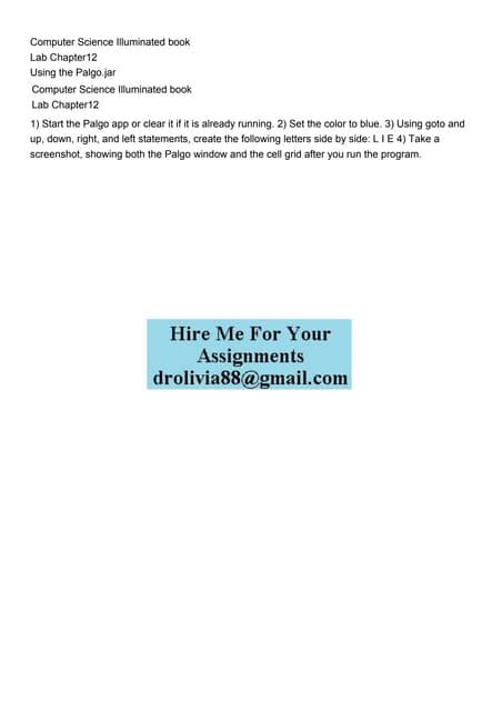 computer science illuminated book lab chapter12 using the pdf computing technology and computing