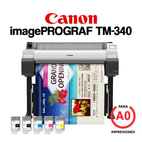 Plotter Canon ImagePROGRAF TM 340 A0 ESIS