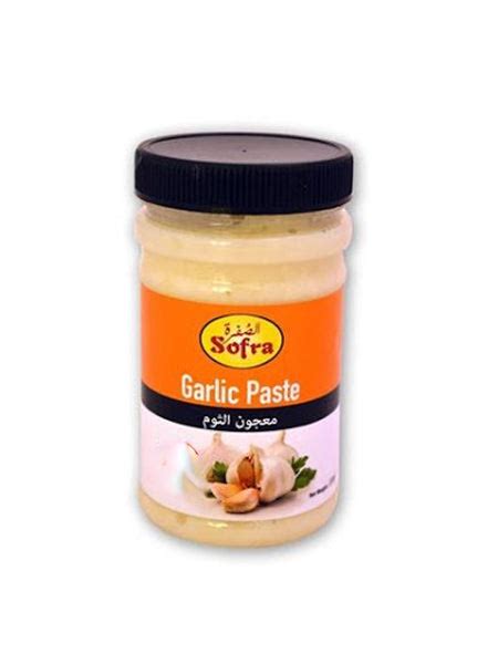 Sofra Garlic Paste 330g Myjam Food