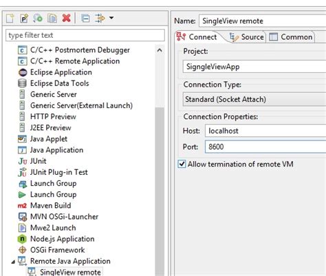 how to configure usb debugging for android for a gluon mobile app in eclipse stack overflow