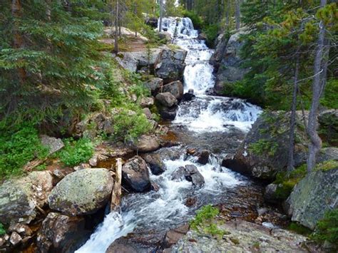 Cascade Falls Monarch Lake Trailhead Indian Peaks Wilderness Area