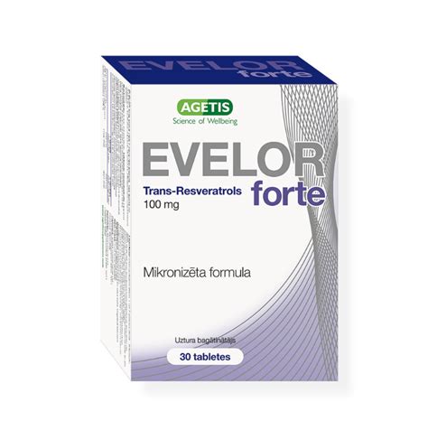 Evelor Forte 100 Mg 30 Tablets