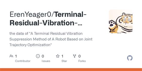 Github Erenyeager0 Terminal Residual Vibration Suppression The Data